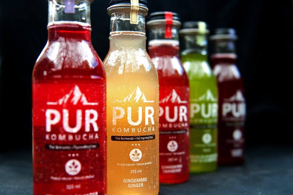 Pur Kombucha - Un kombucha fait de vrais fruits frais