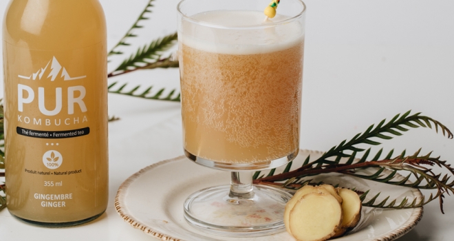 Pur Kombucha - Un kombucha fait de vrais fruits frais